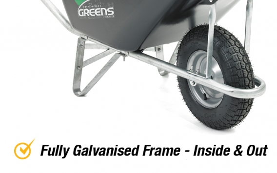 The Tradepro Wheelbarrow | Greens Wheelbarrows